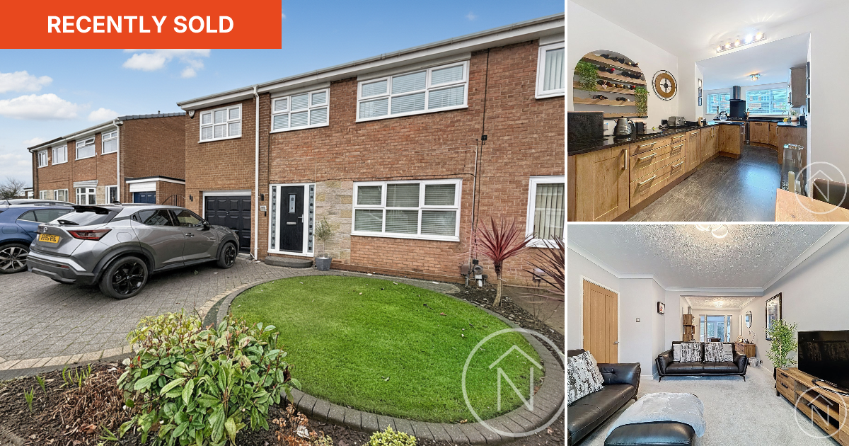 3 bed property for sale in Wallington Road, Billingham, TS23 ...